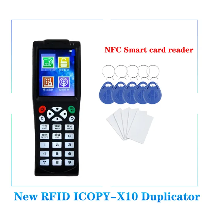 New RFID Icopy8 Pro X10 Copier Encryption Card Reader NFC Key Clone ...