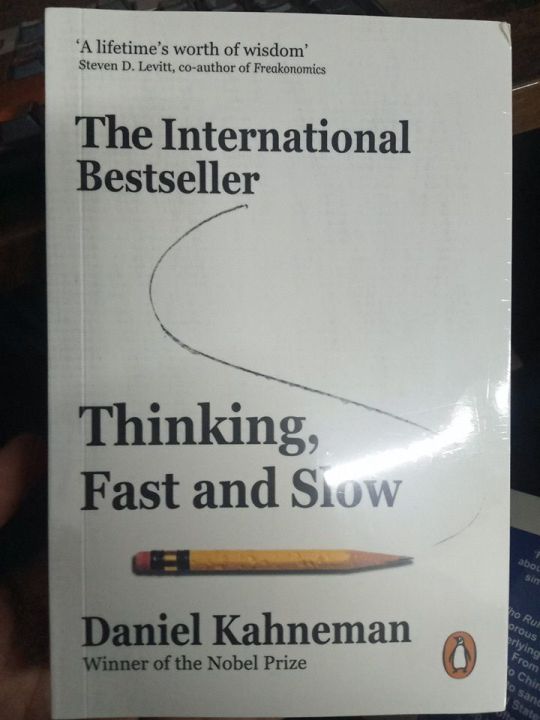 Thinking Fast And Slow Daniel Kahneman | Daraz.pk