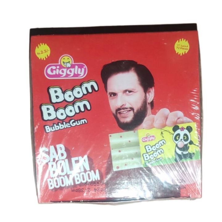 Boom Boom Bubble Gum Pack of 72 pcs in 1 | Daraz.pk
