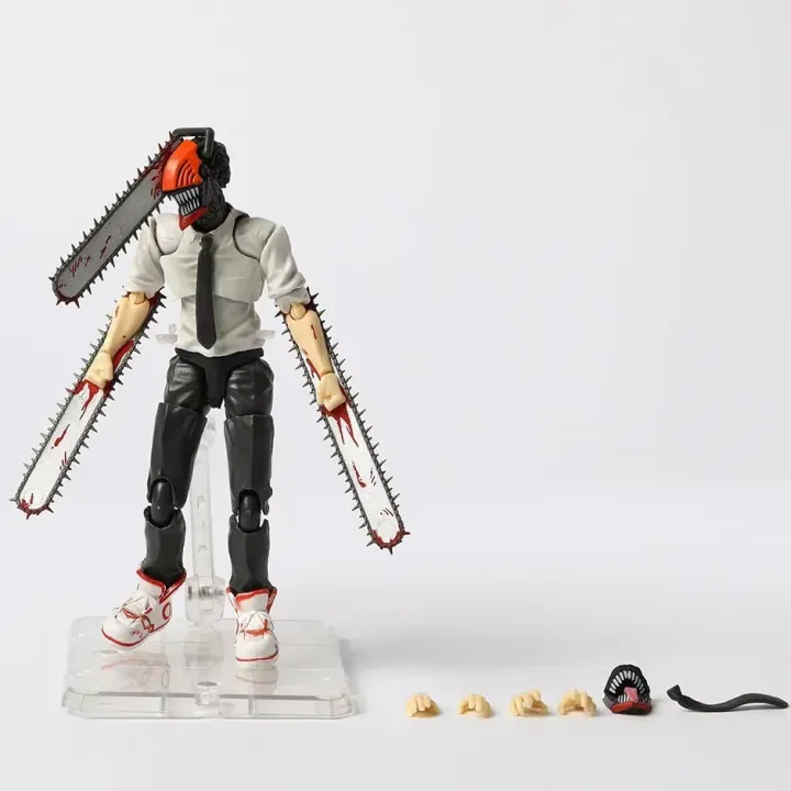 Bandai S.H.Figuarts Chainsaw Man Denji Figma #586 Anime Action Figure ...