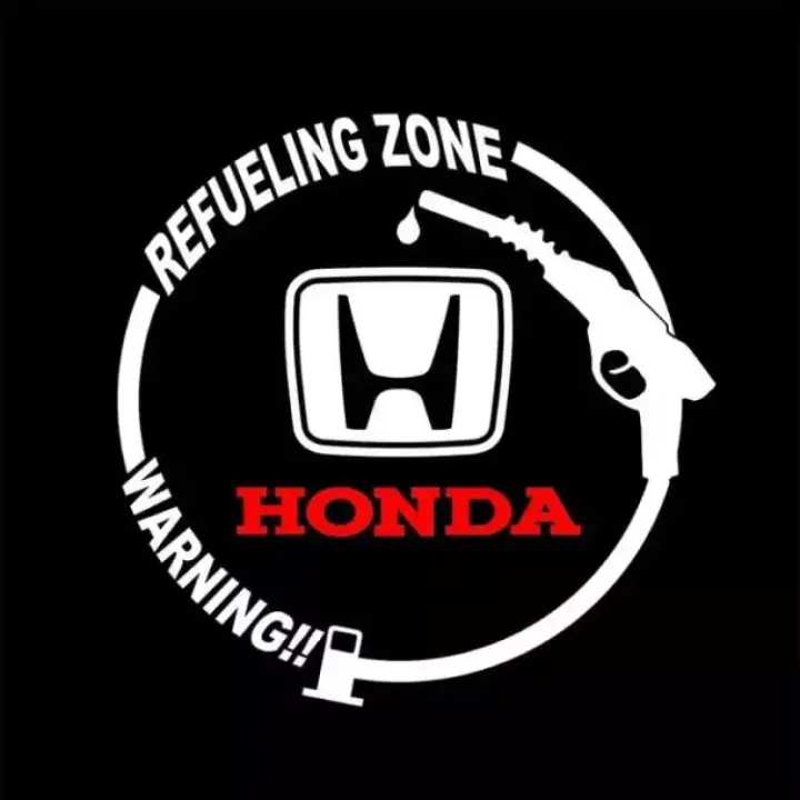 Waterproof Tank Sticker Fuel Tank Cap Badge Sticker for Honda car ...