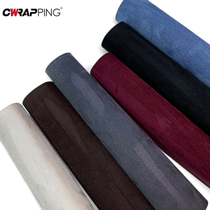 Car Interior Modification Stickers High-quality Suede Fabric Vinyl Auto ...