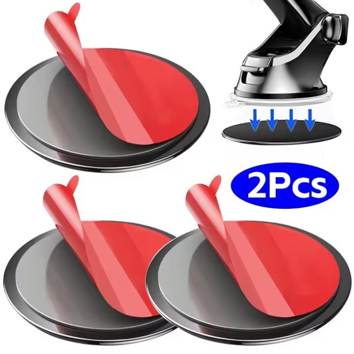 2/1PCS Car Phone Holder Stickers Suction Cup Adhesive Dashboard Mount ...