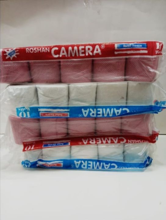 CAMERA TOILET Tissue ROLL | 10 pc | Daraz.pk