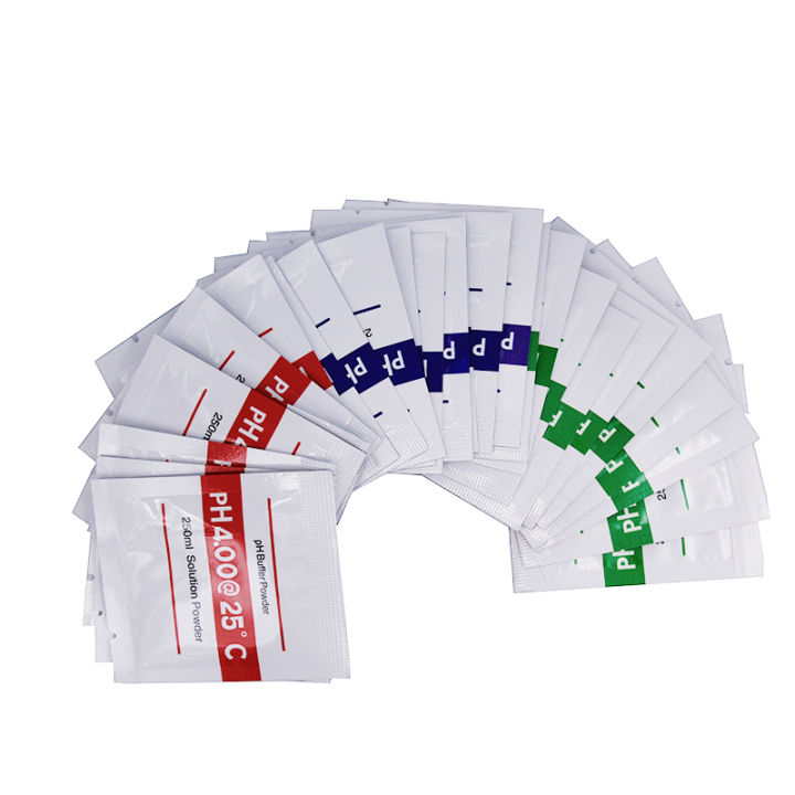 PH Buffer Powder pH4.00 6.86 9.18 Calibration Powder Pack 250ml Solution Powder PH Measure ...