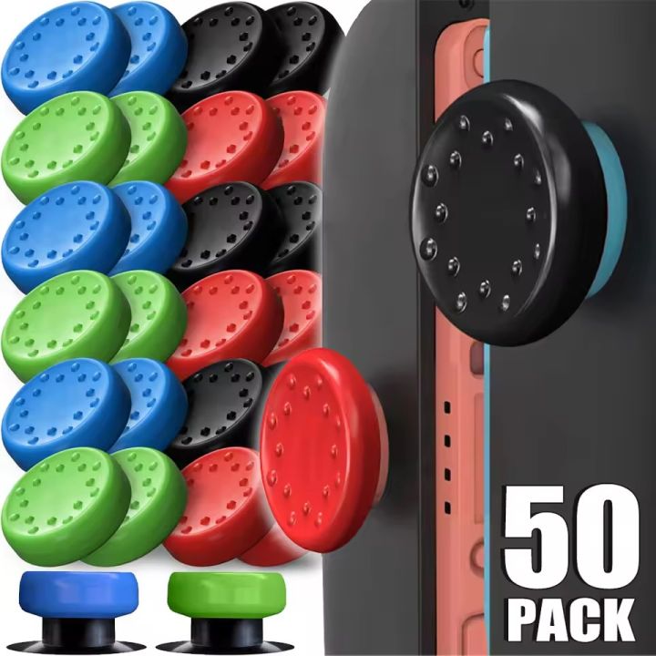 Universal Silicone Joystick Caps for Switch 2 Steam Deck Replacement ...