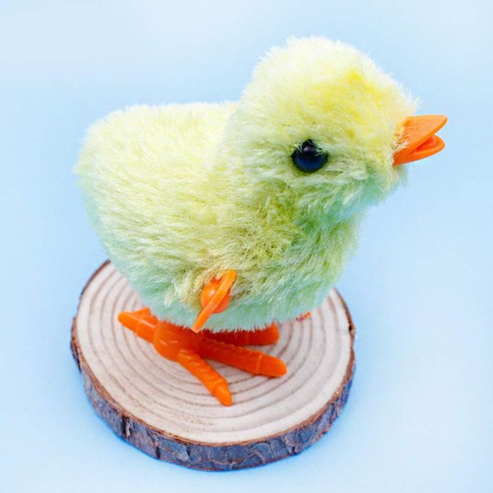 1 pcs Pet Cat Toys Jumping Walking Hopping Cartoon Plush Chicken ...