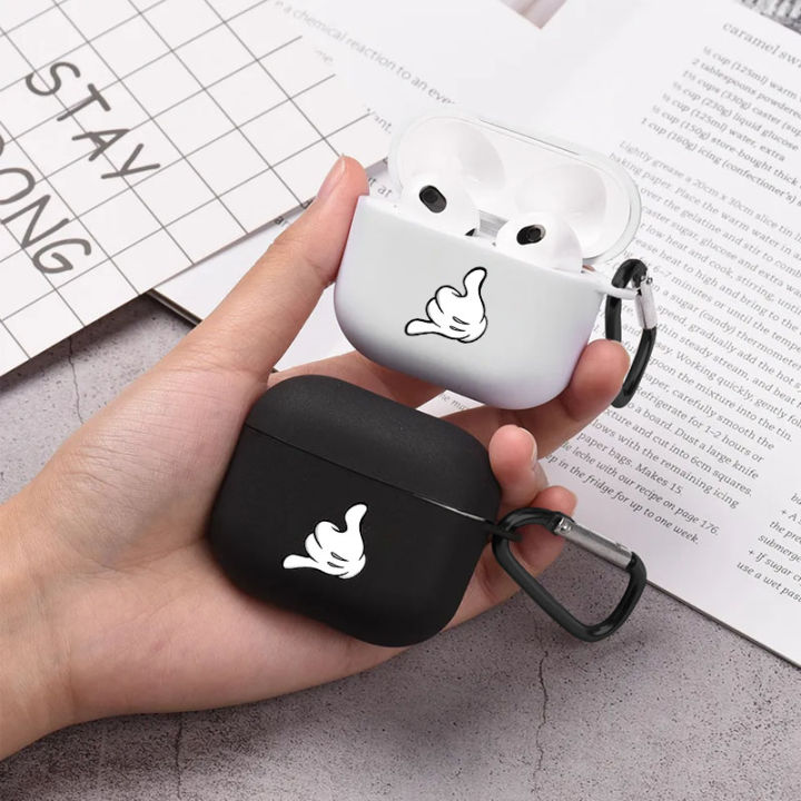 Cartoon Character Gesture Street Airpod Case Cool Earphone Cover for ...