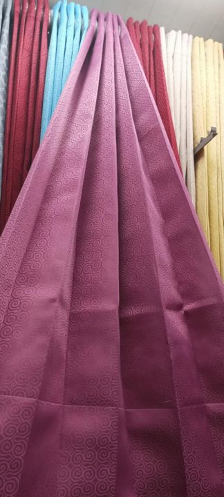 New Exclusive design syntatic curtain (One color porda)4-kuci 1 piece ...