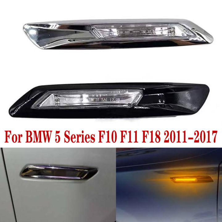Car Leaf Plate Side Marker Lights Turn Signals 63137154169 63137154170 ...