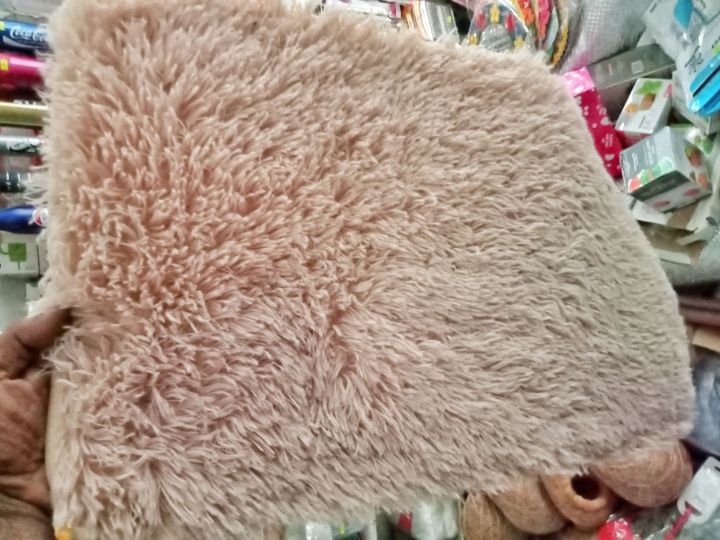 Woolen Paposh - Artificial Wool Sheepskin Hairy Rug-Paposh 1pcs | Daraz ...