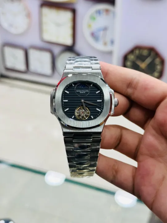 Original Automatic Master Quality Moon Graph Watch | Daraz.pk