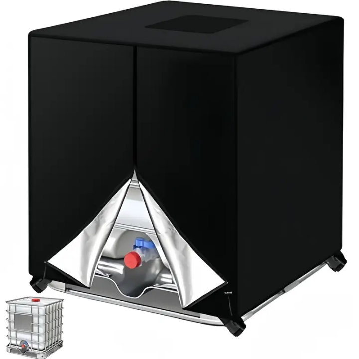 IBC Tank Cover, Upgrade IBC Tarpaulin for Water Tank 1000L IBC ...
