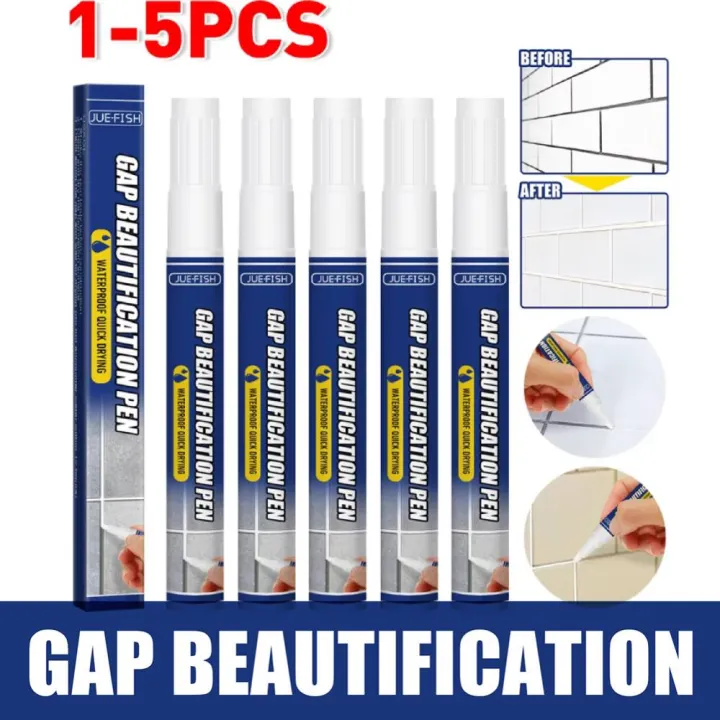 Tile Grout Pens Waterproof Marker Wall Seam Color Pen For Tiles Floor ...