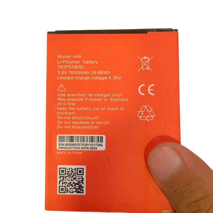 Itel BL-29BI Battery for A48 and S1 pro 3600 mah big battery | Daraz.pk