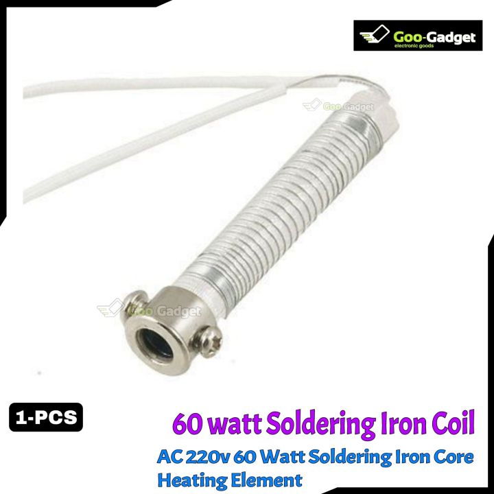 AC 220V 60W Soldering Iron Core Heating Element | Replacement Spare ...