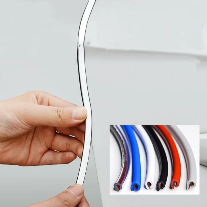 Car Door Edge Scratch Protector Strip Guard Trim Auto Door Anti ...