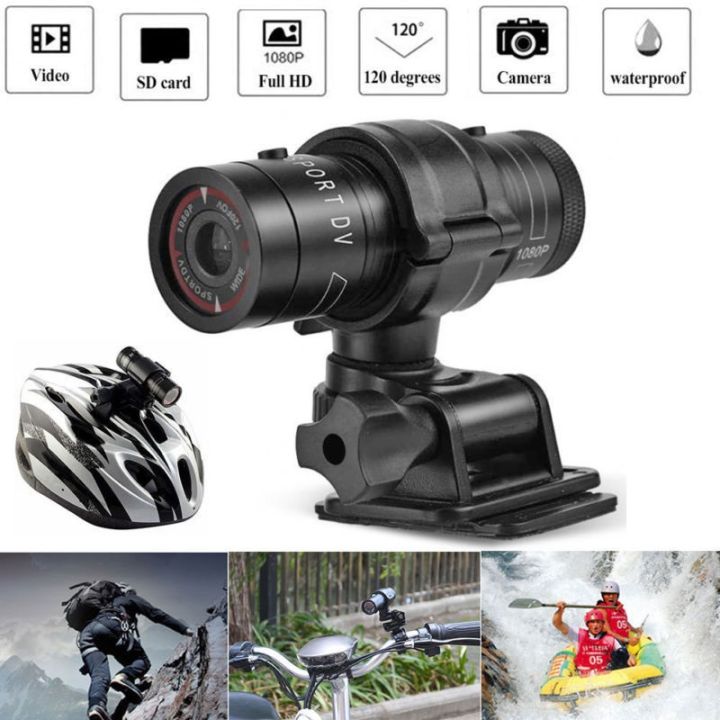 Mini Sport DV Action Sports Camera Flashlight Helmet Full HD 1080P ...