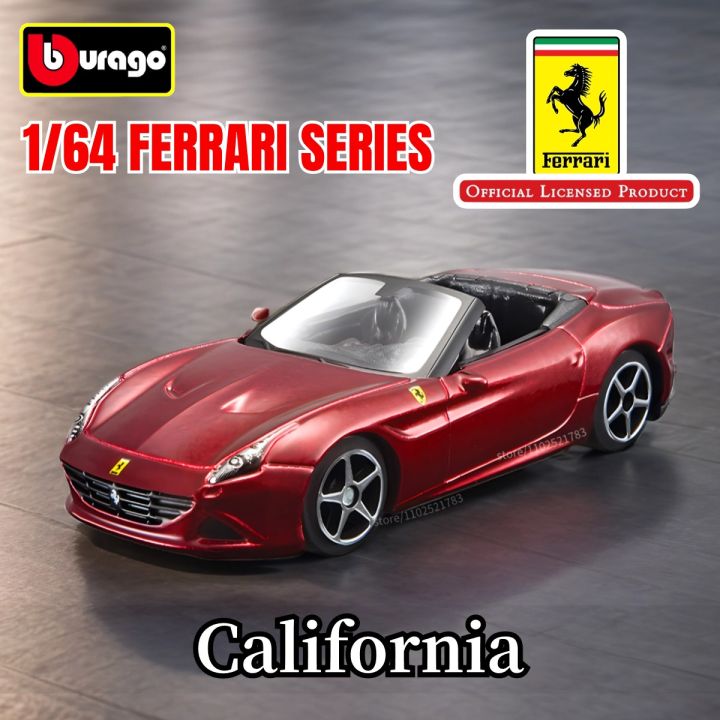 Bburago 1:64 Ferrari California Car Model Diecast Scale Replica F40 F50 ...