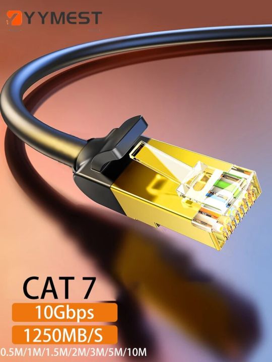 CAT7 Ethernet Cable 10Gb RJ45 Lan Network Cable Networking Ethernet ...