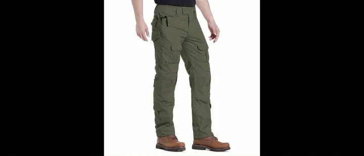 Pant Tactical Men's Ranger Style Trekking Multi Pockets Casual Cargo ...