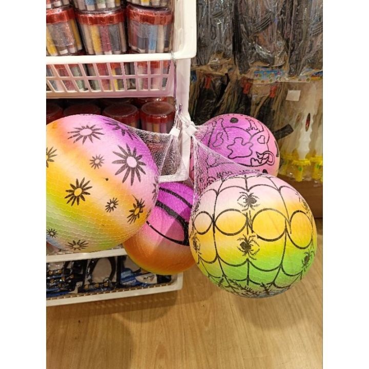 Mixed PVC rubber beach ball (non-inflatable delivery) | Shop.com.mm