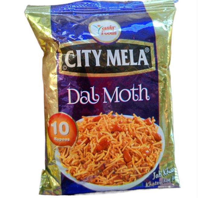 Original Yasir Foods City Mela Dal Moth (Pack Of 12 Pieces) With ...