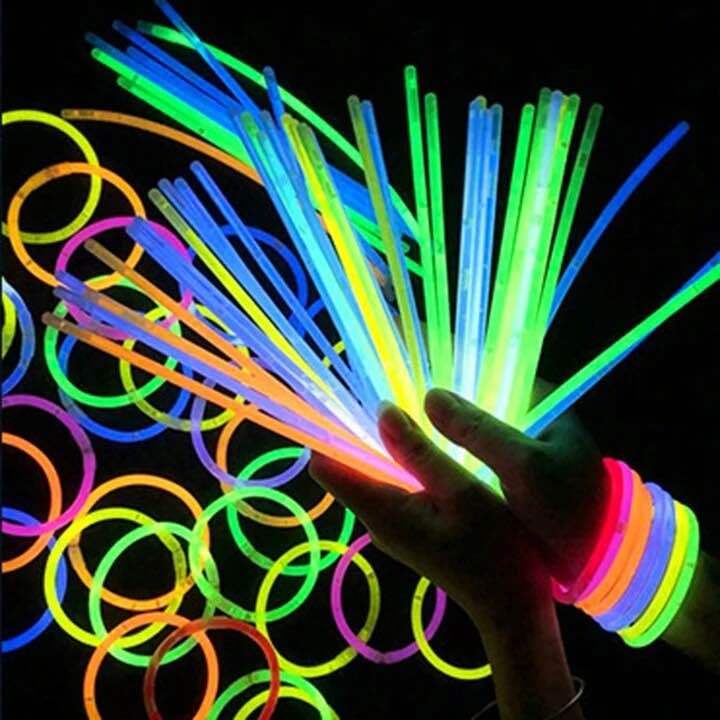 luminous glow sticks, luminous party supplies and decorations, suitable ...