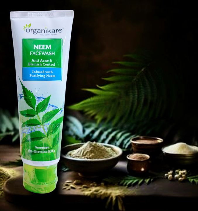 organikare NEEM FACEWASH Anti Acne & Blemish Control 100 ml | Daraz.com.bd