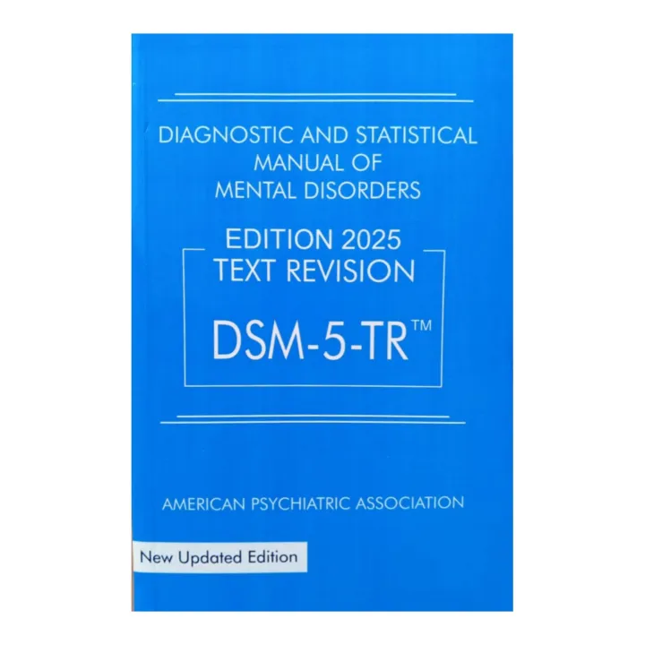 DSM-5-TR Diagnostic and Statistical Manual of Mental Disorders 5th ...