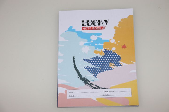 Lucky Note Book Narrow Line A4 Size Imported Quality (NL-3120) | Daraz.pk