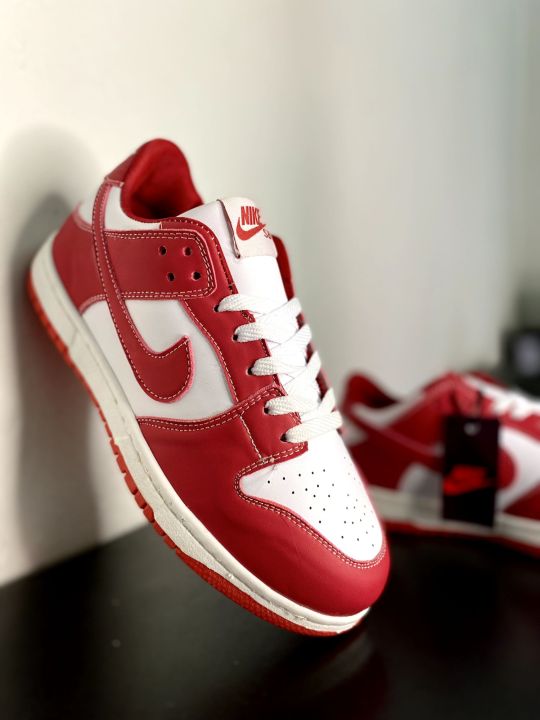 Premium Red Sb Dunk style Lace-up shoe Men Women Unisex | Daraz.com.np