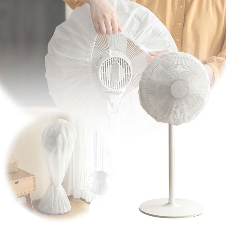Electric Fan Dust Cover,Standing Round Fan Cover Washable All Electric ...