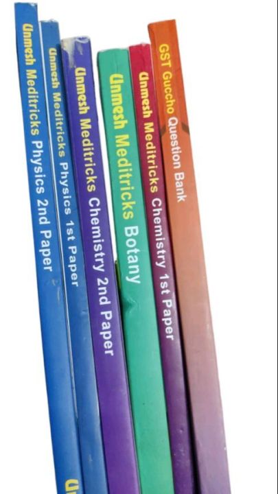 Unmesh Meditrix English Version Physics, Chemistry and Biology 6 pc ...