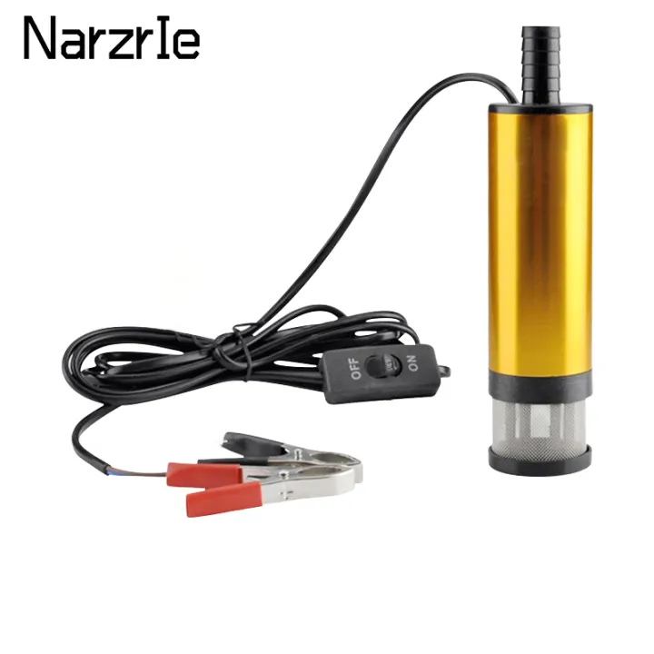 Mini Car Oil Pump Electric DC 12V 24V For Pumping Diesel Oil Water ...