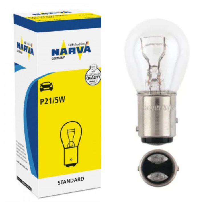 Narva p21/5w standard 12v21/5w-Brake light bulb ဘရိတ်မီးဘူးသီး နှစ ...