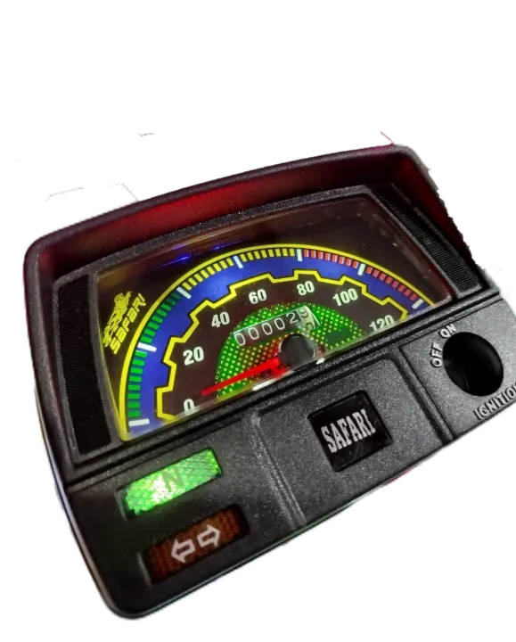 Safari 70cc Speedo meter speed with led lights for motorcycle | Daraz.pk
