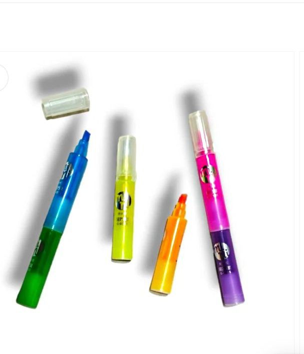 Pack of 3 Highlighters – 2-in-1 Multi-Color Highlighter Pens | Daraz.pk