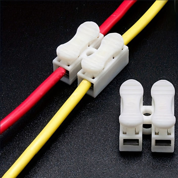 Cable Wire Connector Push Quick Cables Connectors Spring Clamp Terminal ...
