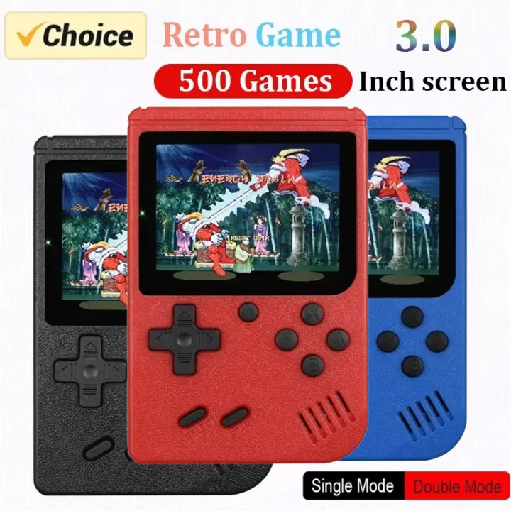 Portable Retro Mini Handheld Video Game Console 8-Bit 3.0 Inch LCD ...