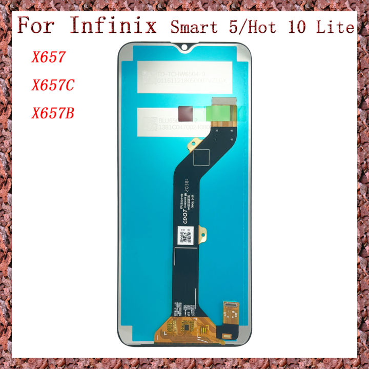 6.6 " TFT LCD Screen For Infinix Smart 5 Smart5 X657 X657C / Hot 10 ...