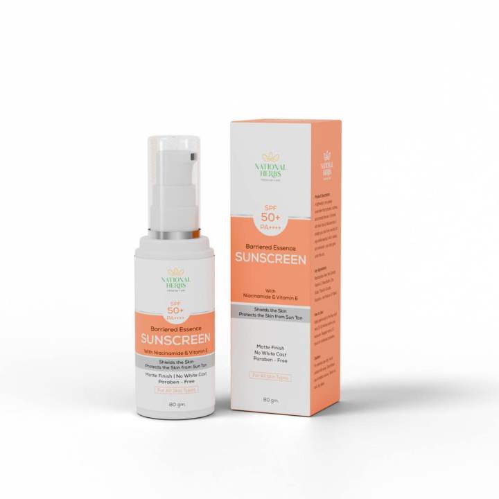 Sunscreen (SPF 50+) With Premium Care National Herbs (80gm) | Daraz.com.np