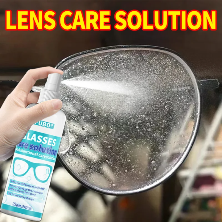 IFUBO 100ml Optical Lens Cleaner Spray Multi-Surface Glass Care Clarity ...
