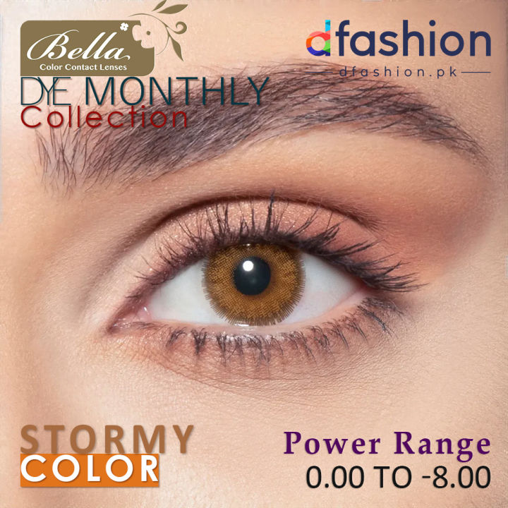 Bella Contact Lenses - DYE Monthly Collection - STORMY - Available with ...