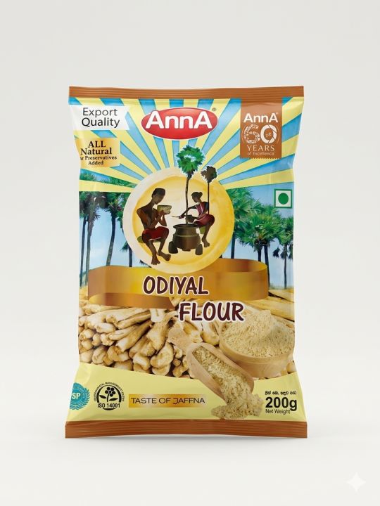 Anna Odiyal Flour (100% Natural Palmyra Tuber Flour) - 200g | Taste of ...
