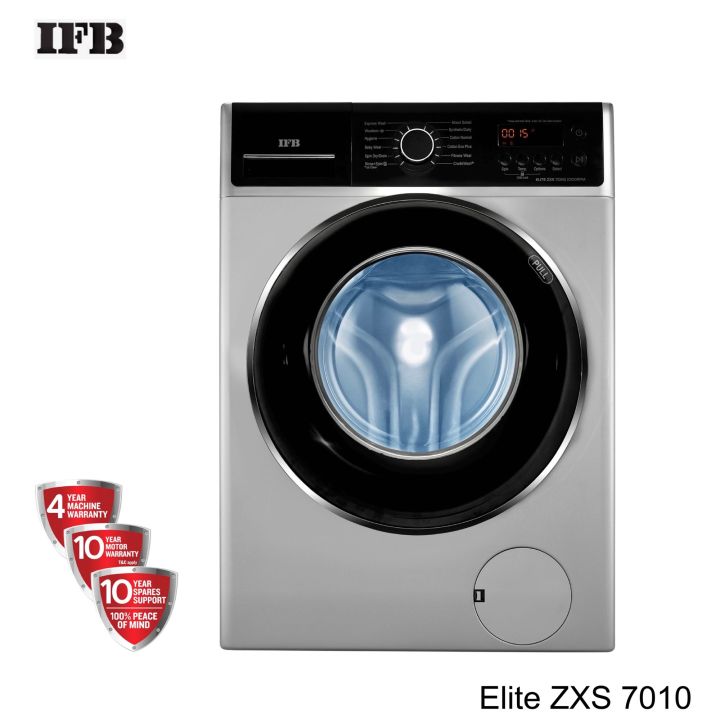 IFB Elite ZXS 7010 - 7 Kg Front Load Washing Machine 3D Wash, Aqua ...