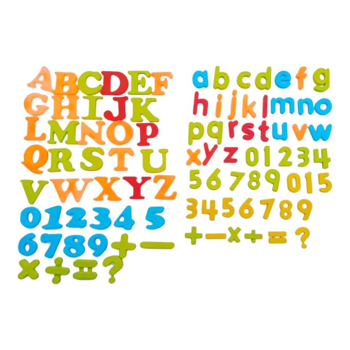 ABCD English Capital & Small Letter & Numbers for kids | Daraz.com.bd