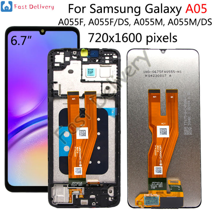 6.7" New For Samsung A05 A055 LCD Display Touch Screen Digitizer For ...