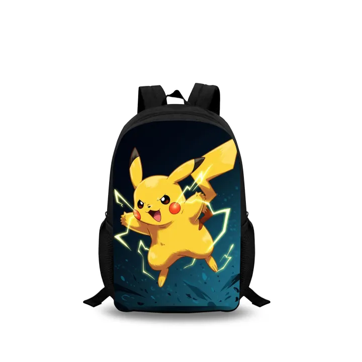 Pikachu Backpack for Kids – Lightweight School Bag for Boys & Girls ...