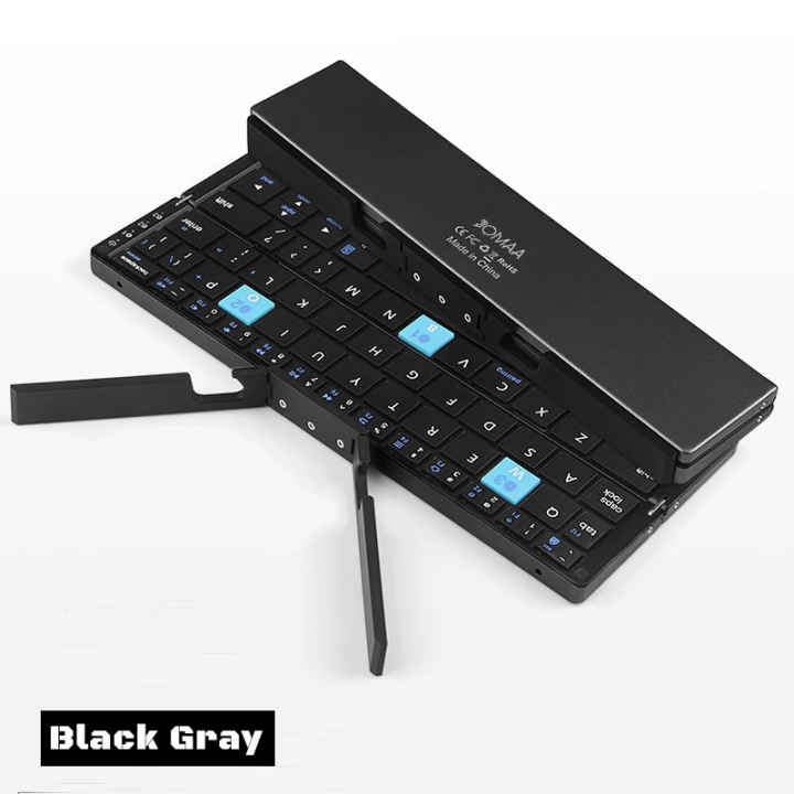 BOW Foldable Keyboard Wireless Bluetooth Folding Keyboard With Stand ...